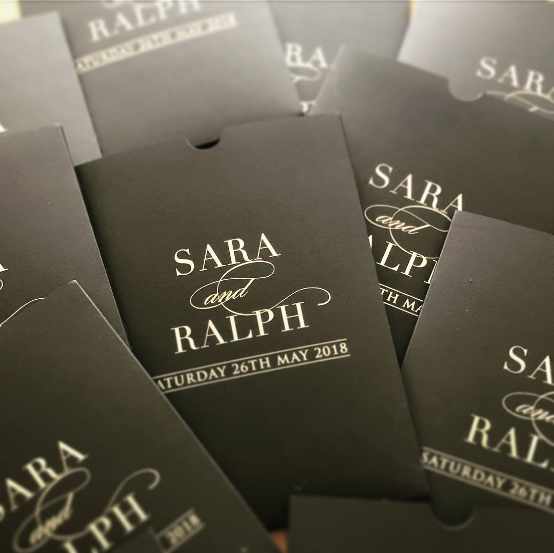 1X. Sarah & Ralph with Foil Print